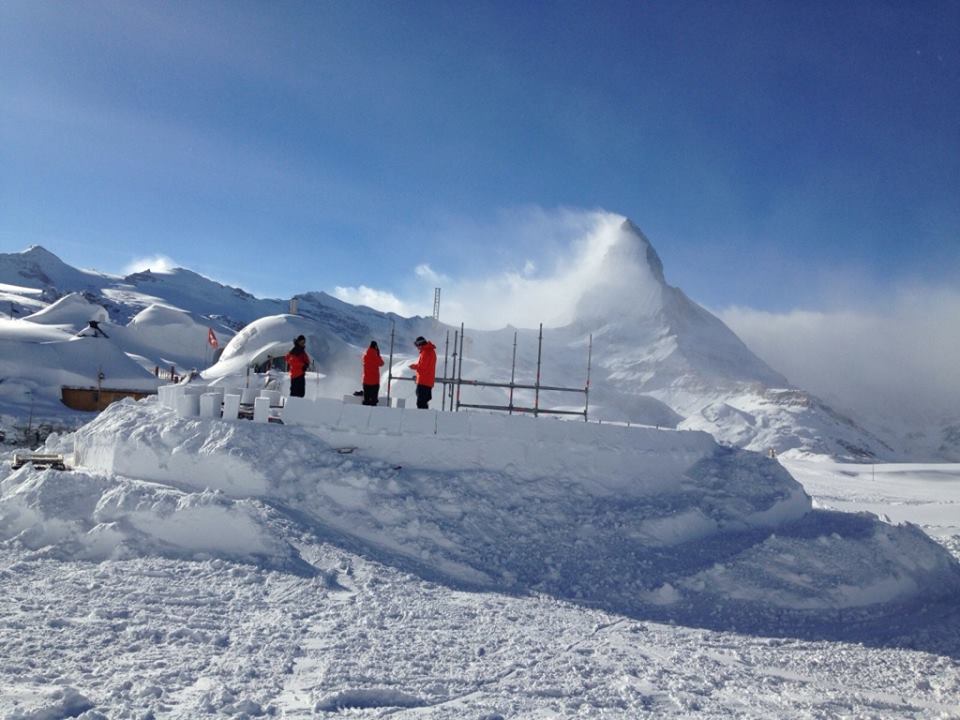 Visit the Largest Igloo in the World in Zermatt - Matterhorn Chalets